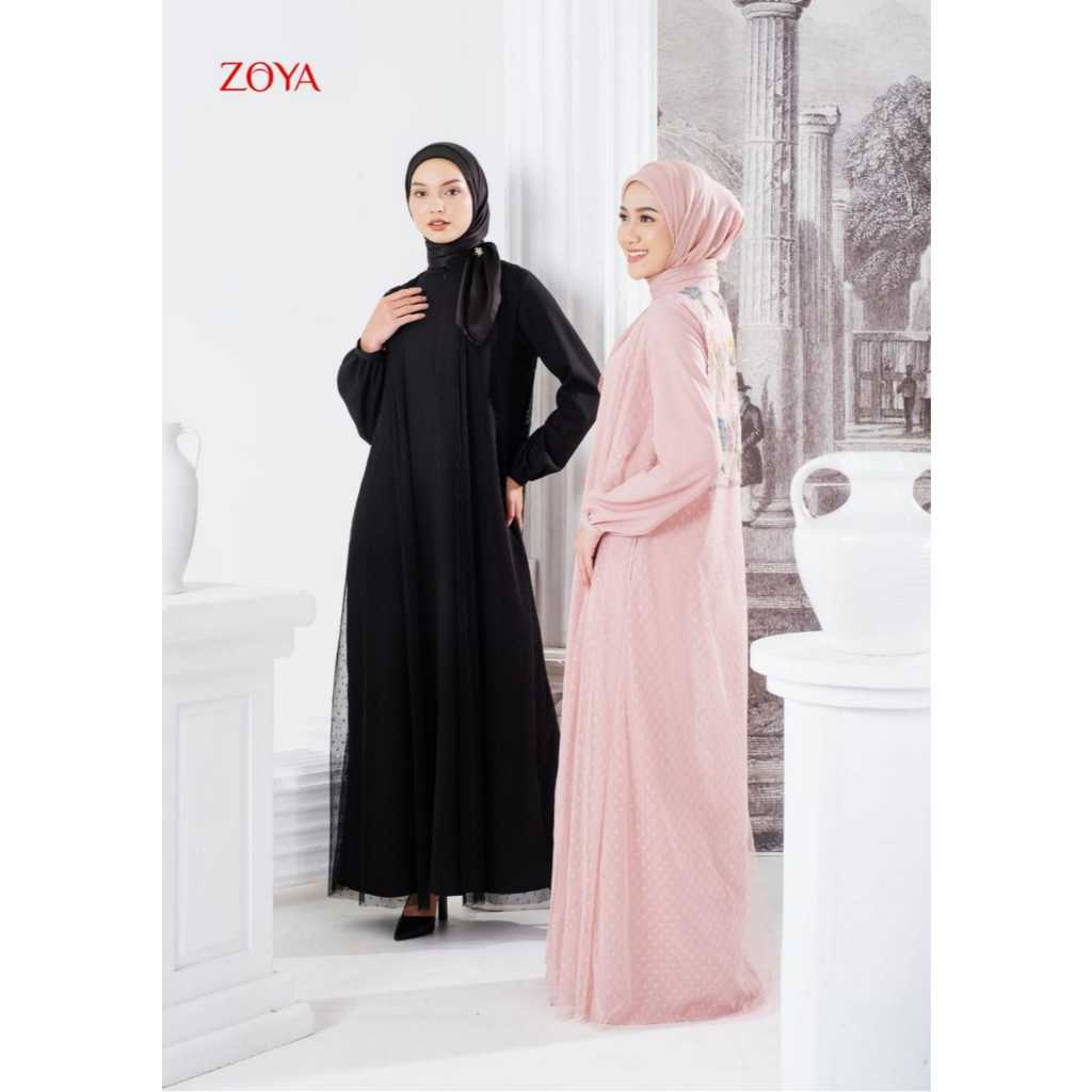 Jual ZOYA CLOVER DRESS BUSUI FRIENDLY BUSANA MUSLIM | Shopee Indonesia
