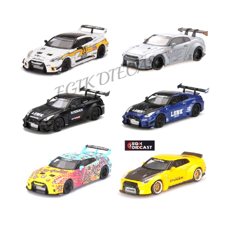 Jual MINI GT LBWK MIJO EXCLUSIVES LB★WORKS (BMW, NISSAN R35, LAMBO ...