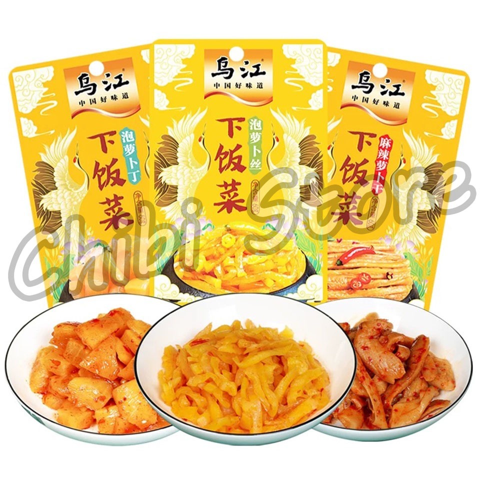 Jual Wu Jiang Zha Cai Acar Lobak Makanan Siap Saji Lezat - WuJiang ...