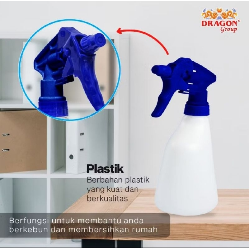 Jual Dragon Botol Semprot Air Jet Sprayer 500 Ml Alat Semprot Serbaguna ...