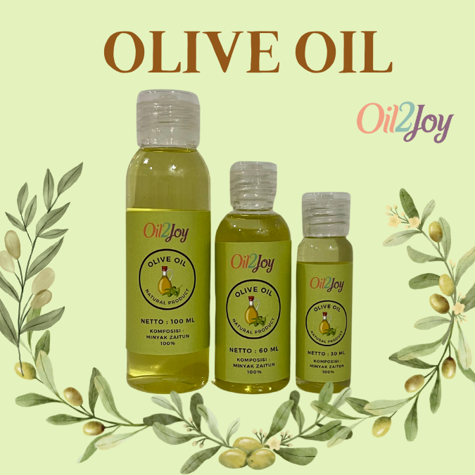 Jual Olive Oil Minyak Zaitun untuk Pijat wajah tubuh Carrier oil 30ml 60ml 100ml | Shopee Indonesia