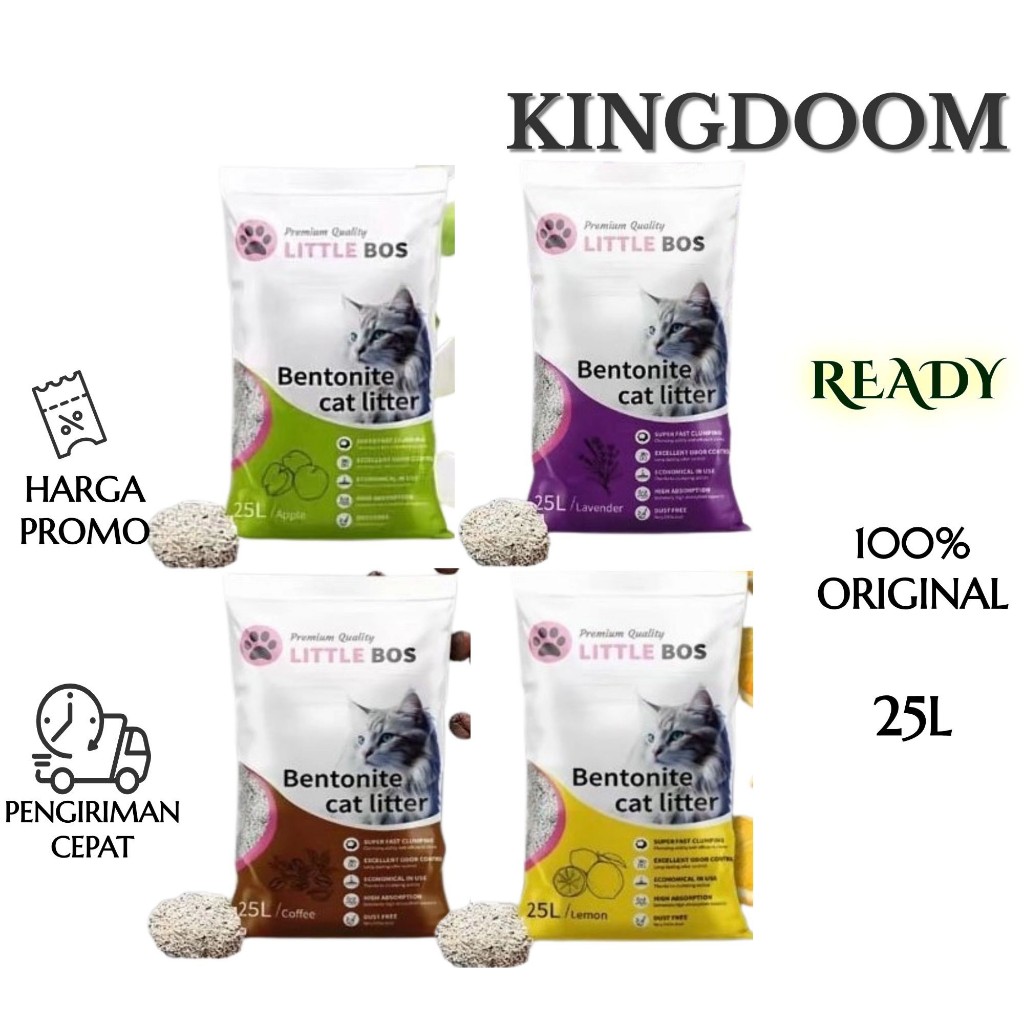 Jual Pasir Little Bos 25 L Murah - Pasir Kucing Little Boss 25 L All ...