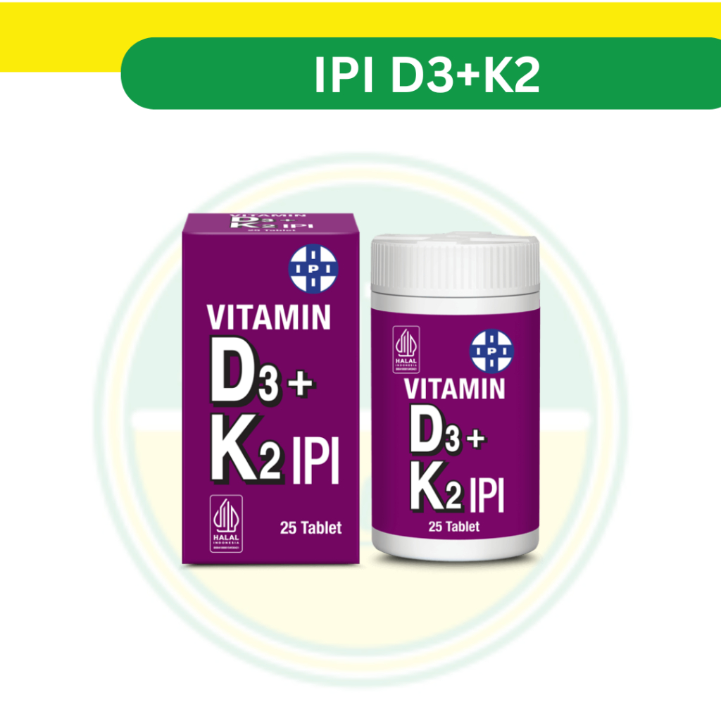 Jual IPI D3+K2 K2 Tablet ISI 25 | Shopee Indonesia