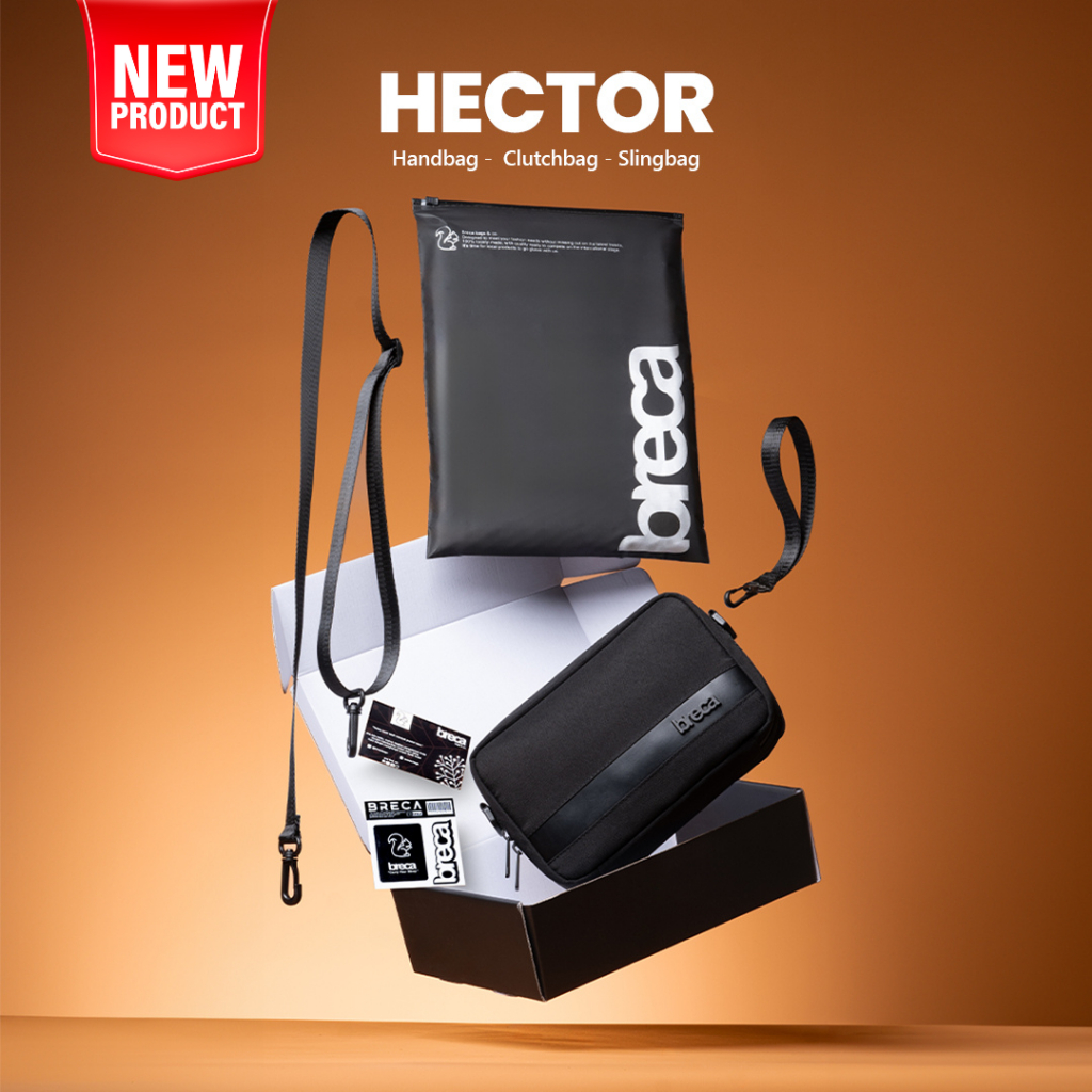 Jual Breca - Handbag Hector tas tangan pria Tas selempang anti api dan ...