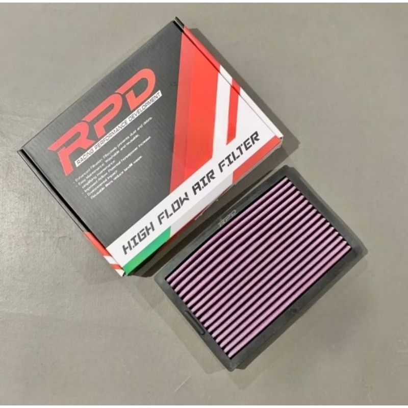 Jual RPD Racing High Flow Filter Udara Ninja 250 FI Z250 FI STAINLESS ...