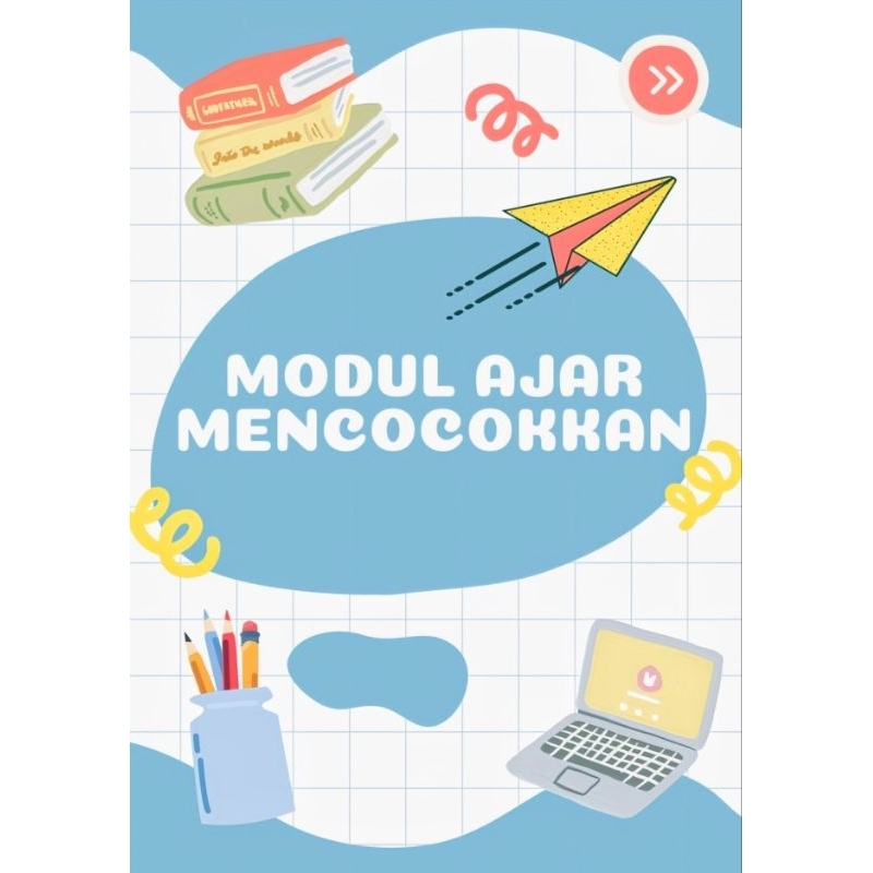 Jual MODUL EDUKATIF MENCOCOKKAN UNTUK ANAK TK/PAUD/SD | Shopee Indonesia