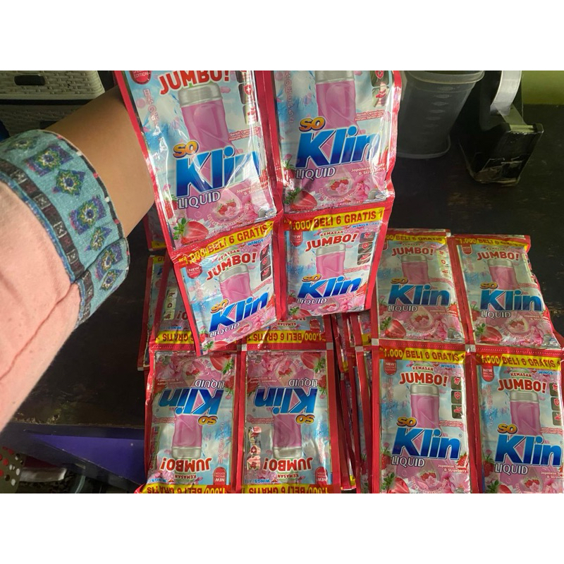 Jual soklin liquid japanese sakura & strawberry 1 renceng (7pcs) | Shopee Indonesia