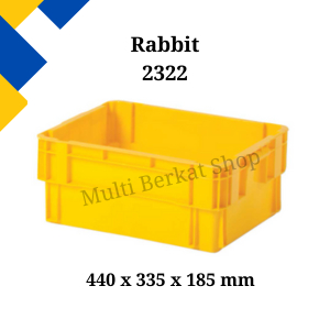 Jual Rabbit Keranjang Container Box Industri Plastik 2322 Termurah ...