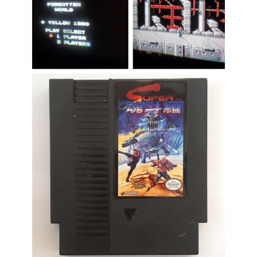 Jual Kaset Nintendo 8 Bit 72 Pin Super Contra Forgotten World Utk NES ...
