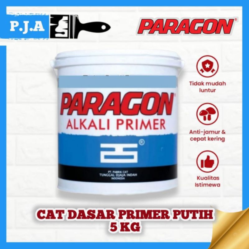 Jual CAT DASAR ALKALI PRIMERE PARAGON 5 KG PUTIH | Shopee Indonesia