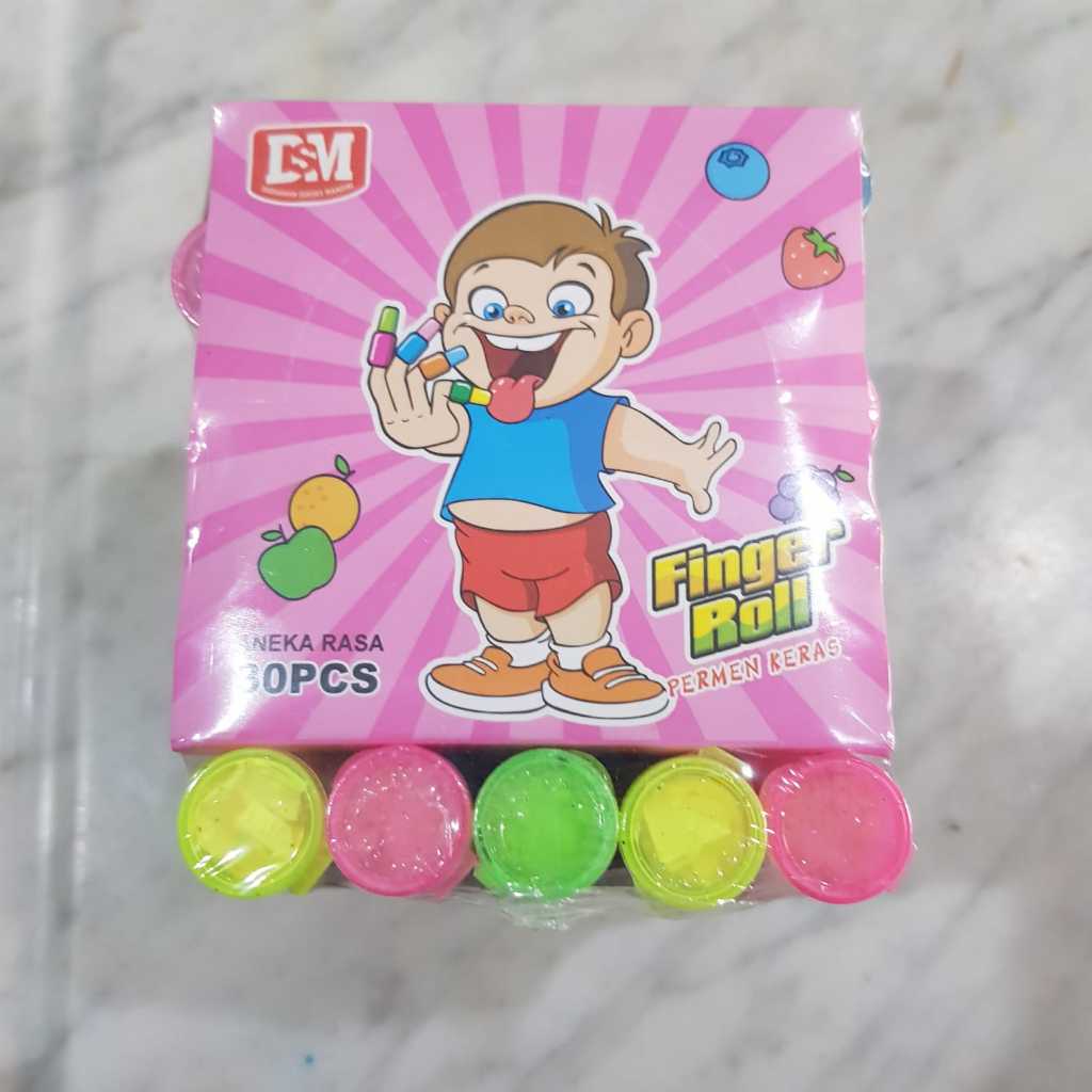 Jual Permen Jari Finger Roll Aneka Rasa Buah Viral | Shopee Indonesia