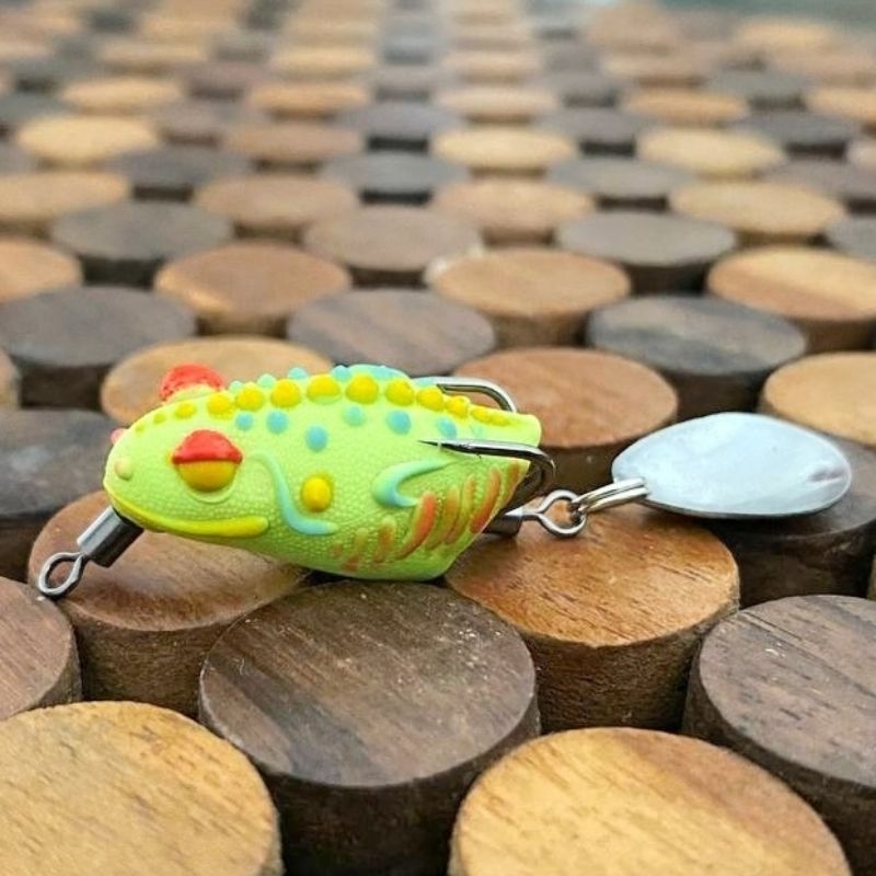 Jual Soft Frog Thailand Mini 2cm 3D Model T-REX Umpan Pancing Casting ...