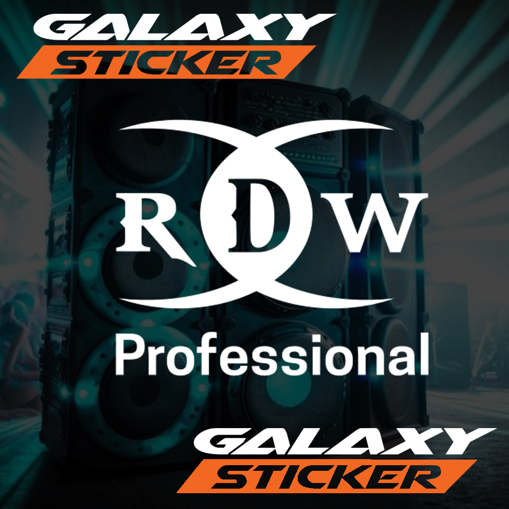 Jual cutting sticker label hardcase sound system rdw.stiker variasi box ...