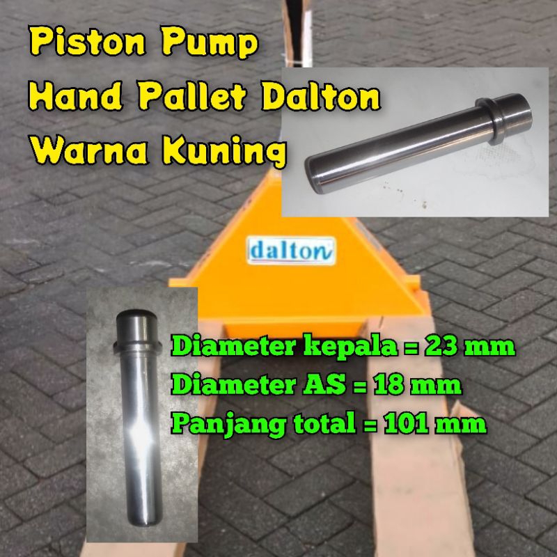 Jual Piston Pump Plunger untuk Hand Pallet Dalton Kuning | Shopee Indonesia