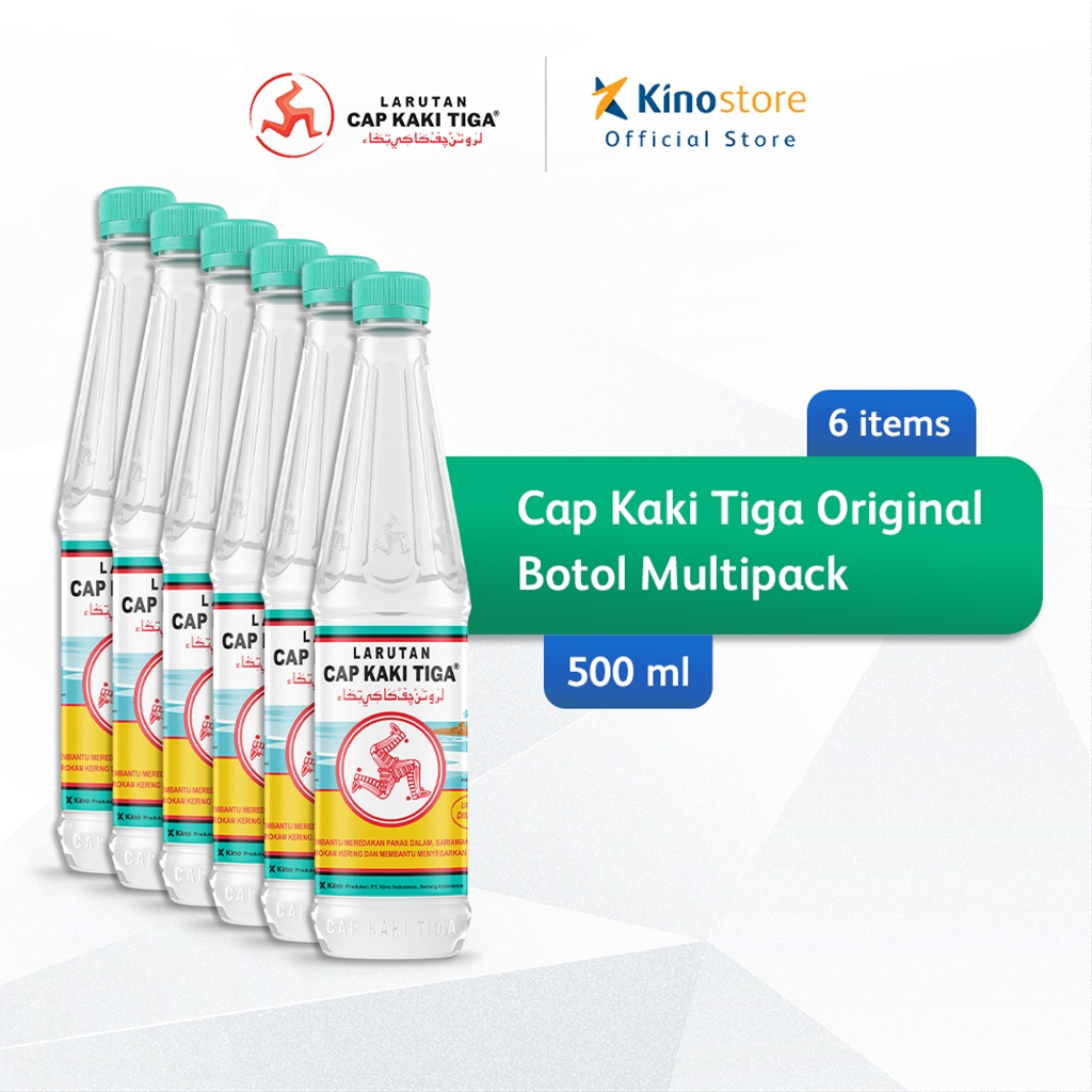 Jual Cap Kaki Tiga Tawar Botol 500ml | Shopee Indonesia
