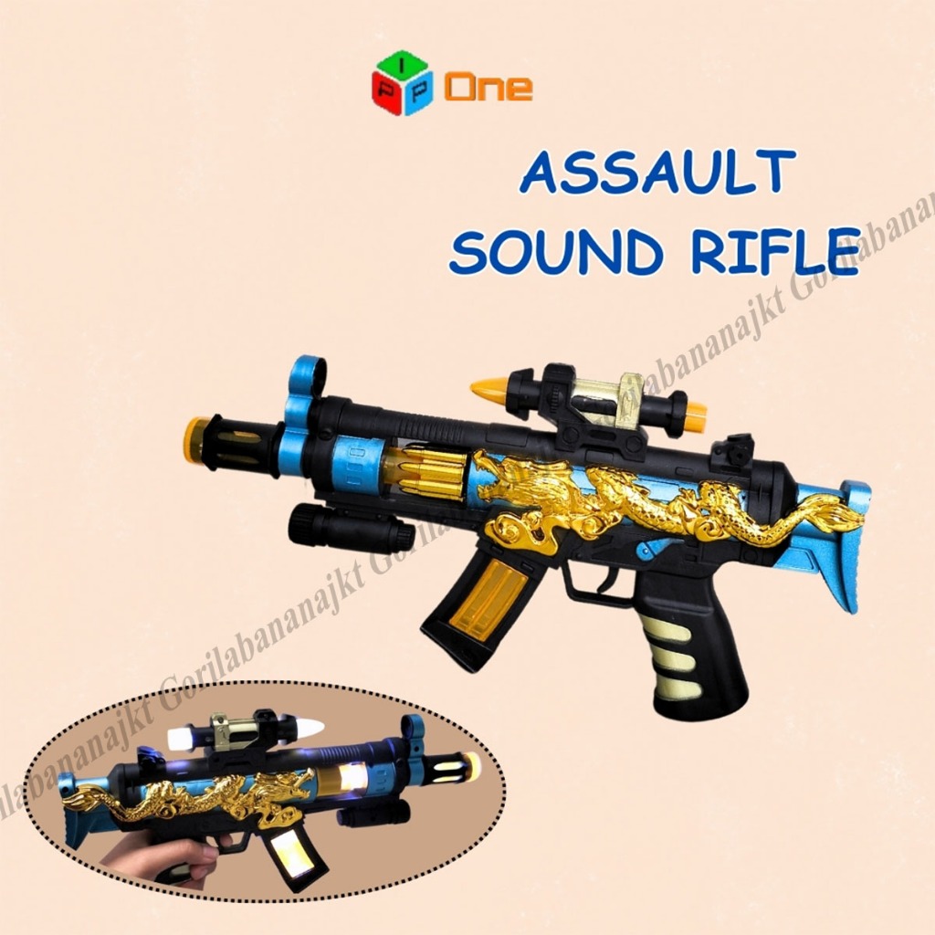 Jual Mainan Anak Electric gun with light and sound vibration | Shopee ...