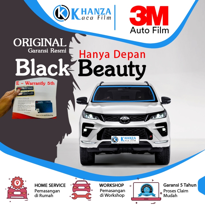 Jual Kaca Film 3M Black Beauty Original Garansi Resmi langsung aktivasi - Hanya Depan | Shopee ...