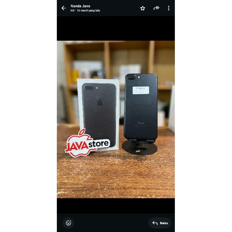 Jual Ip 7 PLUS UNIT SECOND ORIGINAL BERGARANSI JAVASTORE | Shopee Indonesia