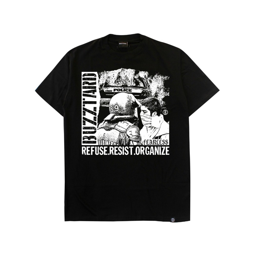 Jual Tshirt Buzztees ACAB Polisi// Punk Riot // Kaos Punk Pria // Kaos ...