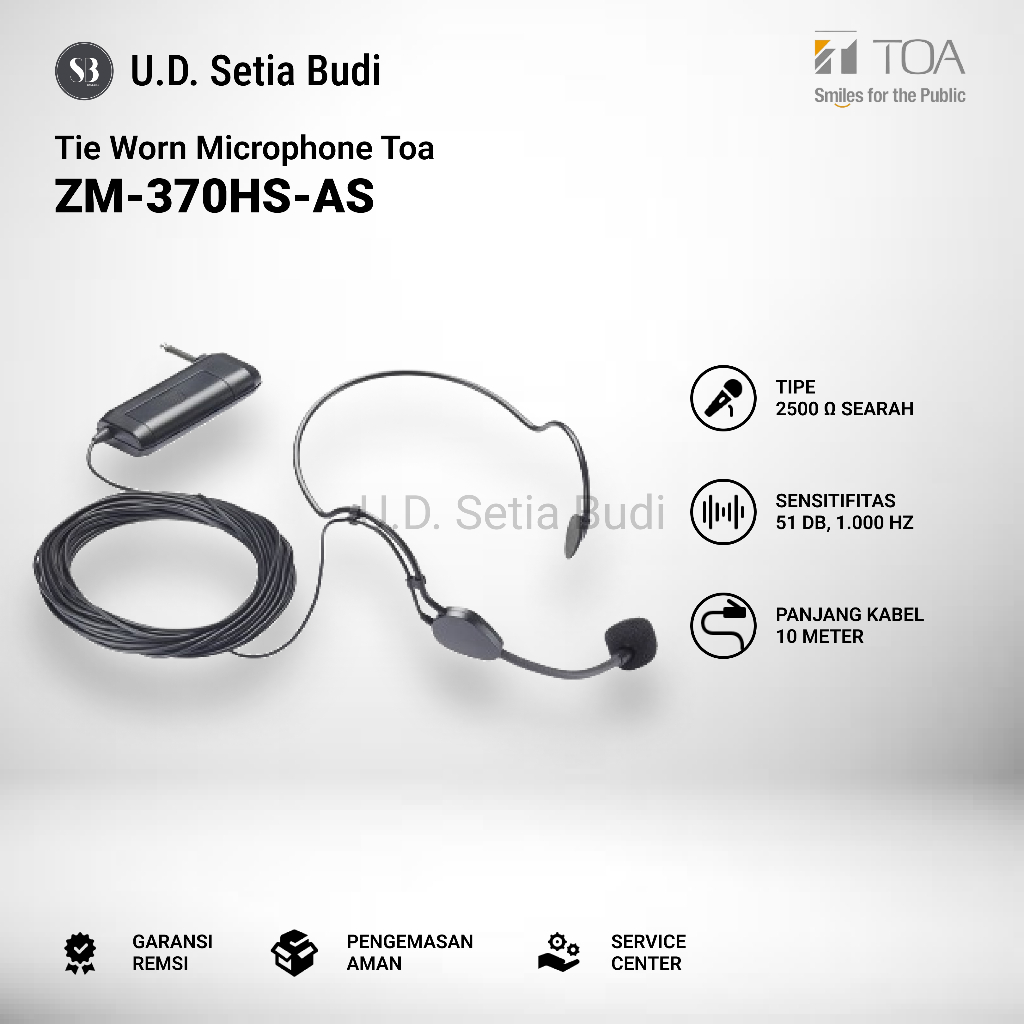 Jual Mic Headset TOA ZM-370HS-AS | Shopee Indonesia