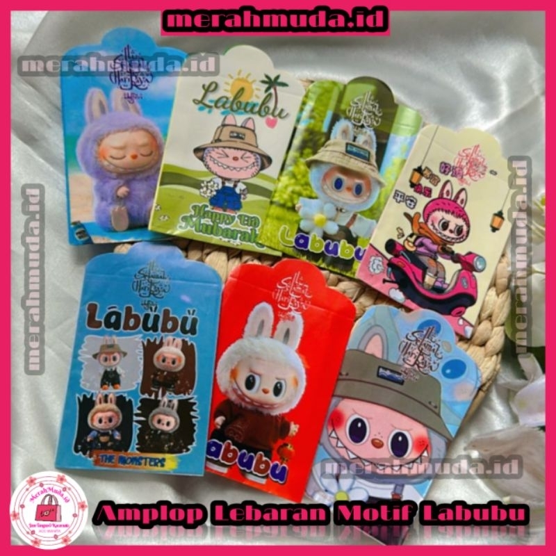 Jual Amplop Lebaran Versi Labubu Snak Lucu Viral Kualitas Premium Bahan ...