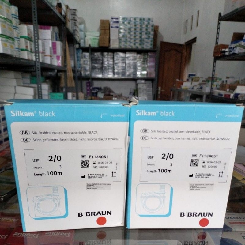 Jual Catgut Silk Bbraun 2/0 100 meter | Shopee Indonesia