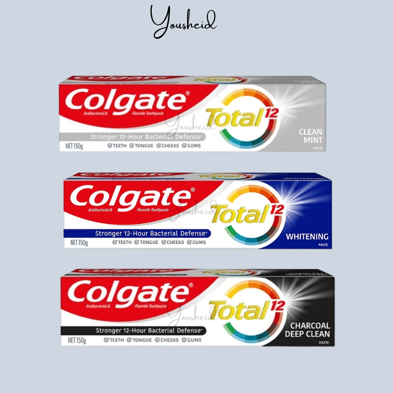 Jual Colgate Total Toothpaste 150g - Total Whitening // Total fresh ...