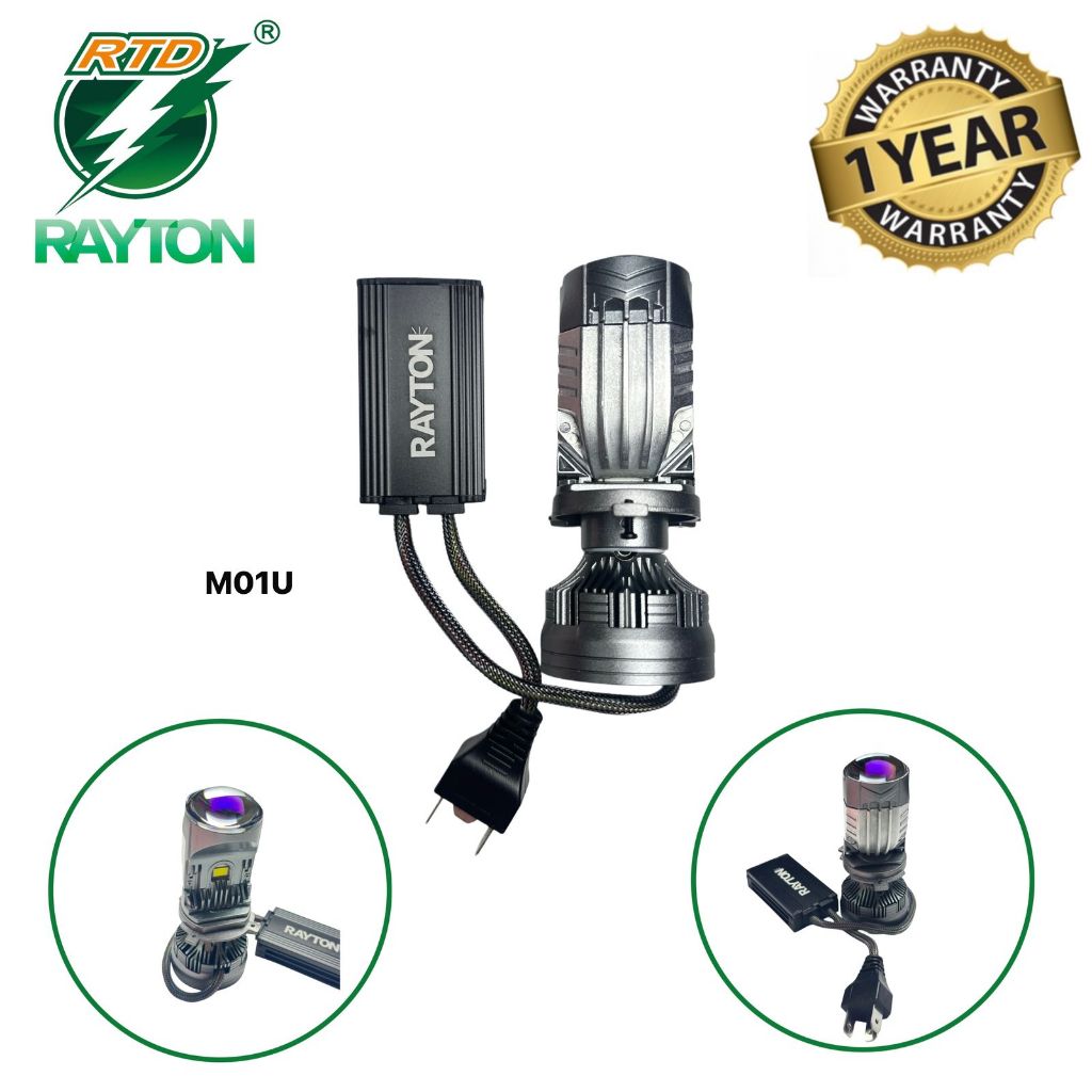 Jual RTD Rayton Lampu Proji / Lampu Utama / Lampu Depan Motor LED M01U-A dan M01U-B ALLUMINUIM ...