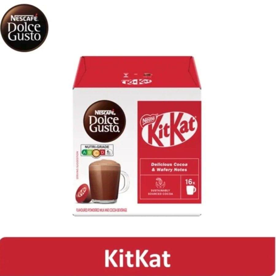 Jual NESCAFE Dolce Gusto KitKat kit kat Hot Cocoa Capsules | Shopee ...