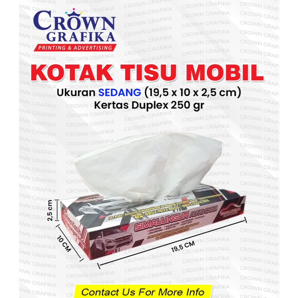 Jual KOTAK TISSUE TISU DOORSMEER MOBIL/BENGKEL UKURAN SEDANG M | Shopee ...