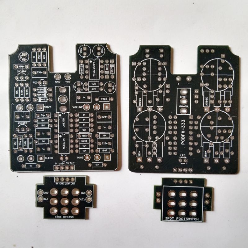 Jual T-Audio PCBFX-333 Based on JHS Moonshine V2 Overdrive Guitar ...