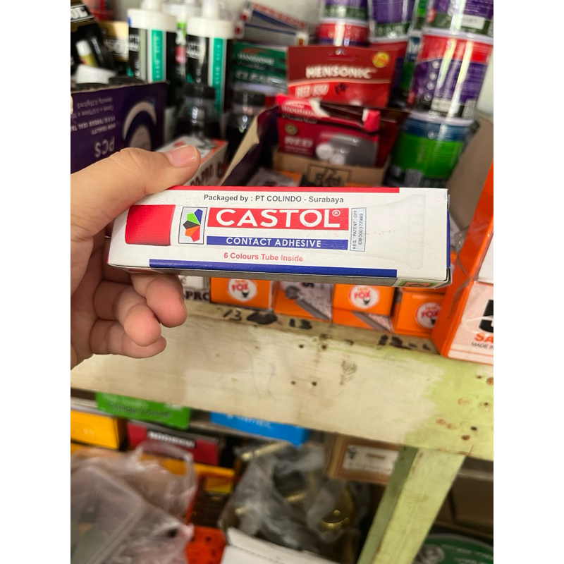 Jual [TB RAHMAT] Lem Castol ukuran besar ORIGINAL | Shopee Indonesia