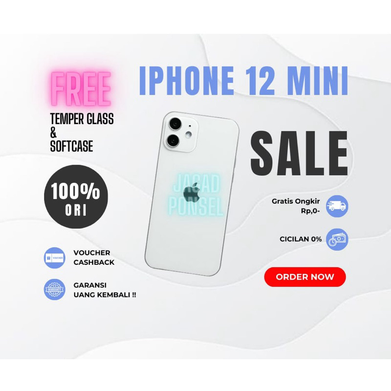 Jual iPhone 12 mini 64GB 128GB second ex resmi | Shopee Indonesia