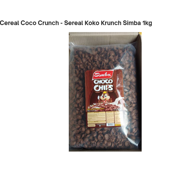 Jual Cereal Coco Crunch - Sereal Koko Krunch Simba 1kg | Shopee Indonesia