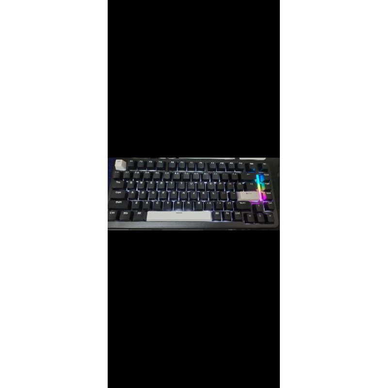 Jual KEYBOARD VORTEX MONO SERIES JADE WHITE 75% BLACK | Shopee Indonesia
