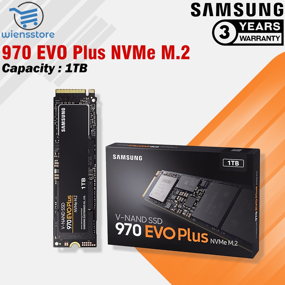 Jual SSD Samsung 970 EVO Plus 1TB M.2 NVMe 2280 | Shopee Indonesia