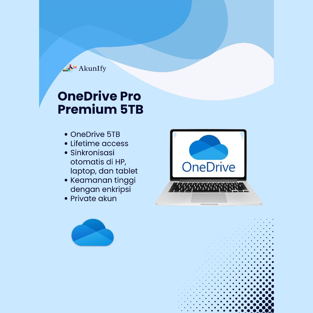 Jual OneDrive Akun Premium – Cloud Storage 5TB - 5120GB Lifetime ...