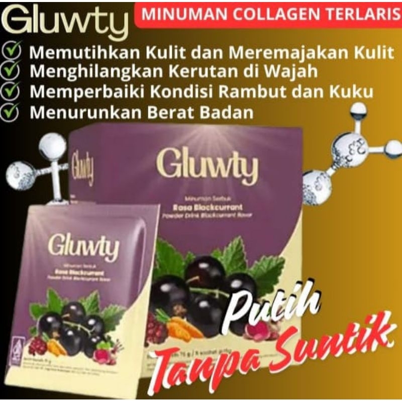 Jual GLUWTY COLLAGEN DRINK ASLI ORIGINAL | Shopee Indonesia