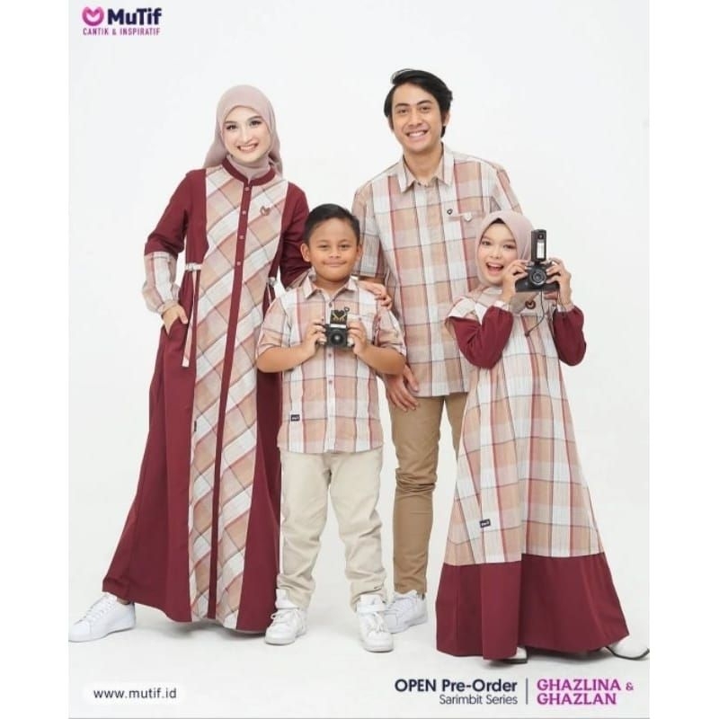 Jual SARIMBIT MUTIF 2025 GHAZLINA RED PLUM | Shopee Indonesia