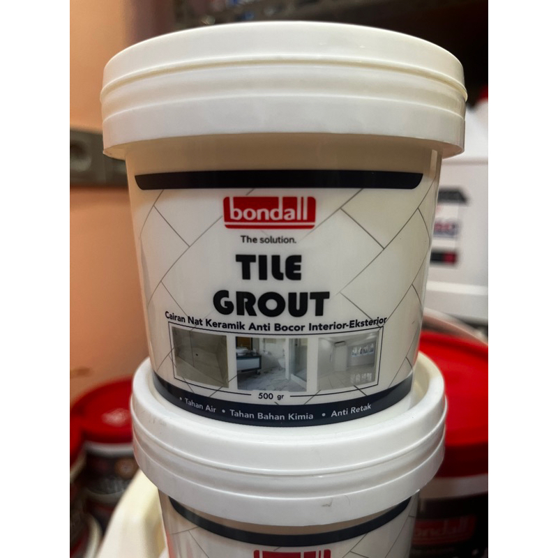 Jual Bondall tile grout Nat keramik anti bocor 500ml | Shopee Indonesia