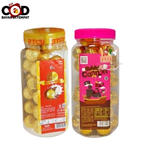Jual [ JSO ] Tobelo Golden Ball Chocolate Toples 200gr Isi 40pcs Toki ...
