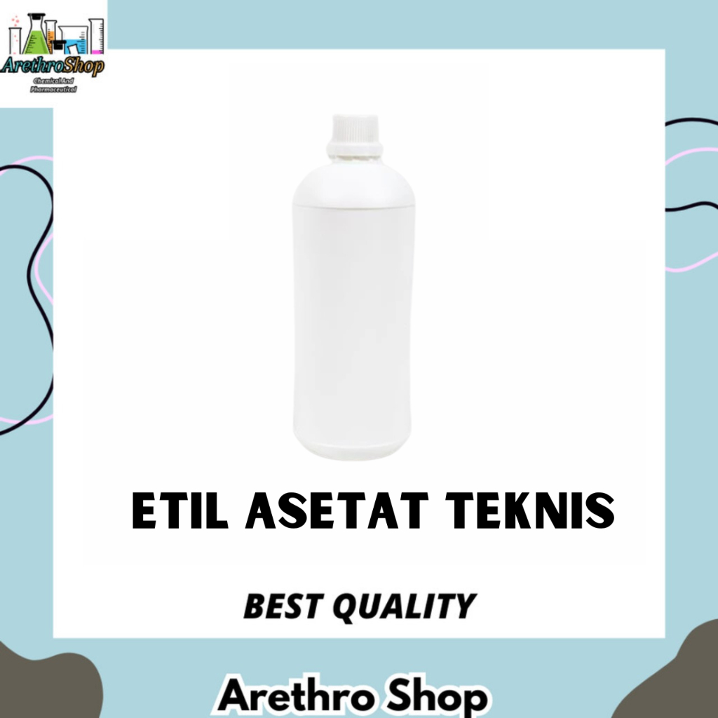 Jual ETIL ASETAT TEKNIS BEST QUALITY KEMASAN 1 LITER | Shopee Indonesia