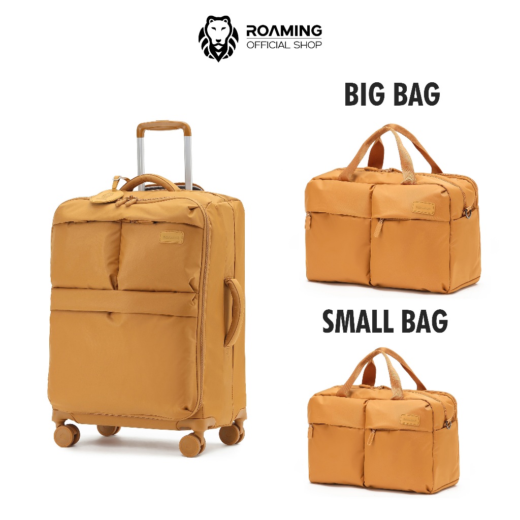 Jual [NEW ARRIVAL] Roaming Koper Kain Nylon Size Kabin & Bagasi 20-24 ...