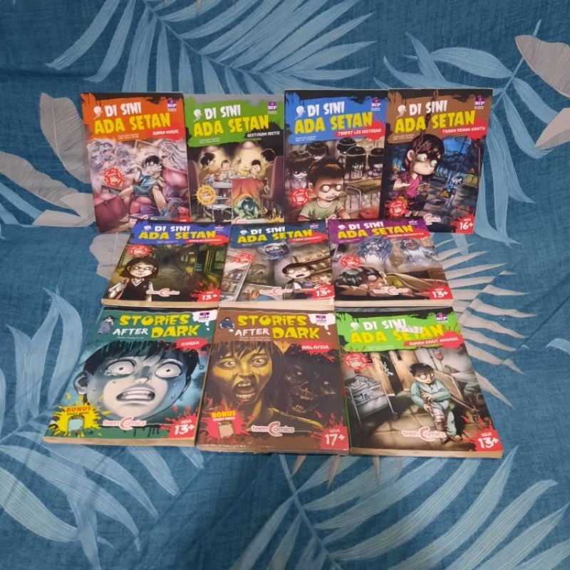 Jual Paket 10 Komik Di Sini Ada Setan Disini Stories After Dark Buku ...