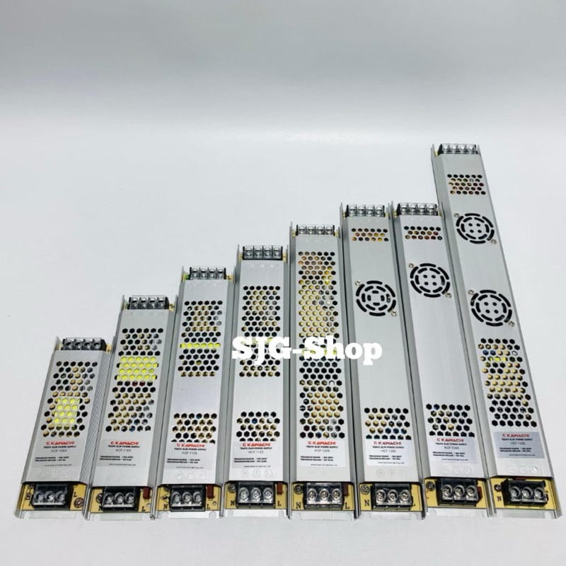 Jual Kawachi Trafo Slim Power Supply/Trafo Adaptor Led Strip Powersupply DC 12V 5A/8.3A/10A/12 ...