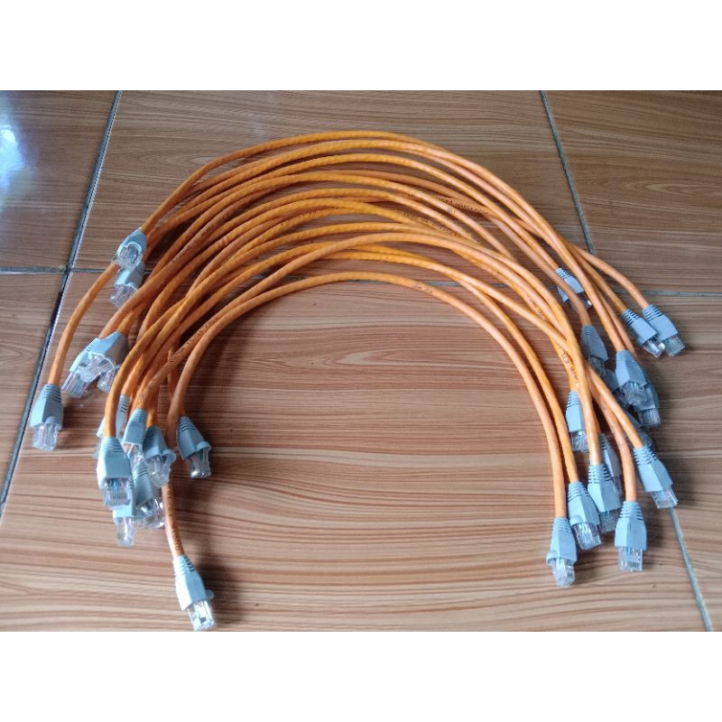 Jual Kabel LAN Server Hikvision cat 6 ory 60cm giga bit | Shopee Indonesia