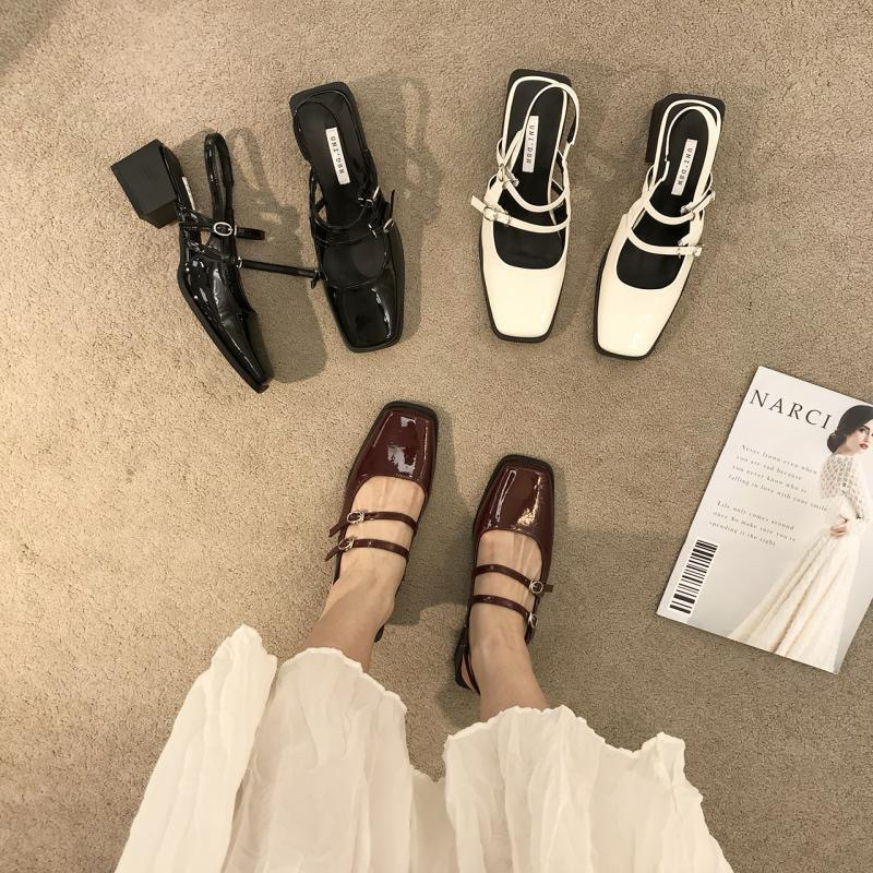 Jual [PREORDER] Sepatu Heels Mary Jane Model Terbuka – Anggun & Elegan ...