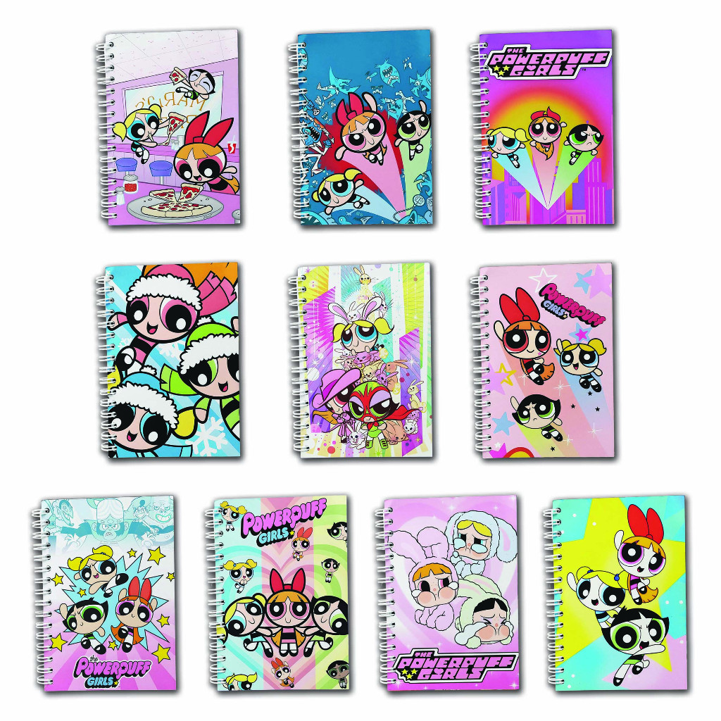 Jual Note Book Spiral Large (10 cm X 14 cm) Edisi Powerpuff Girl #2 ...