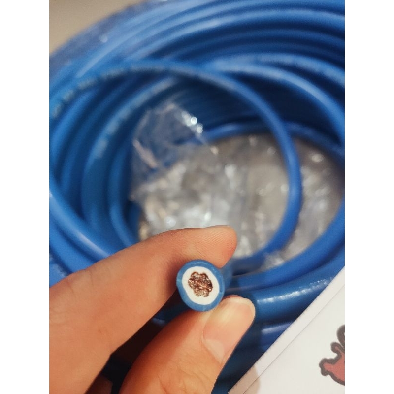 Jual Kabel las tembaga 16mm biru American Rodeo Eceran Welding cable ...