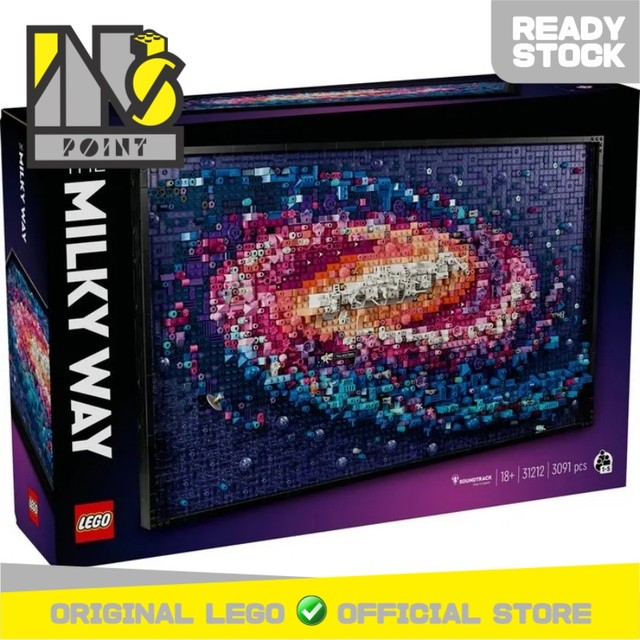 Jual LEGO 31212 - Art / Mosaic - The Milky Way Galaxy | Shopee Indonesia